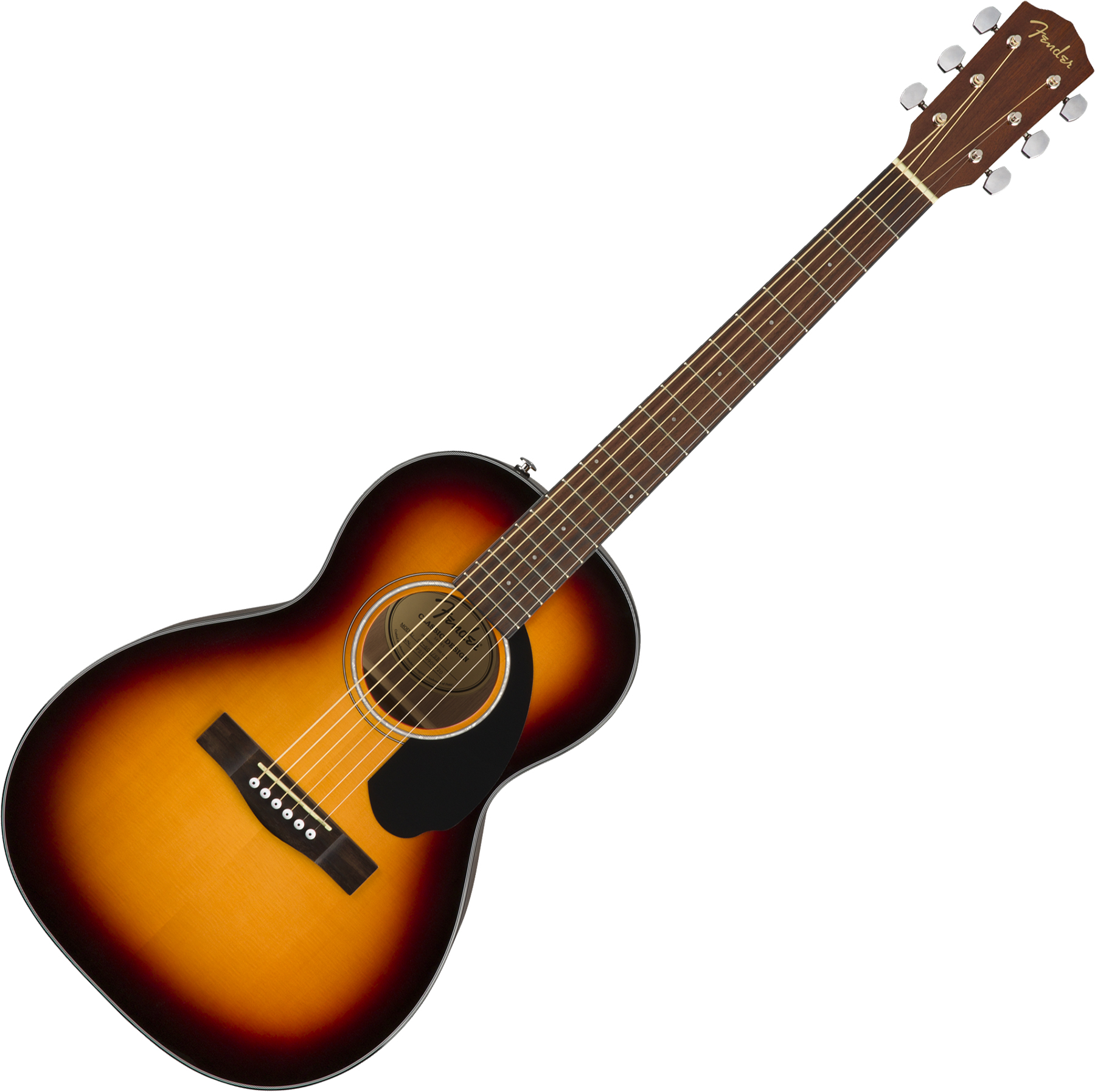 Guitare folk & electro Fender CP-60S Parlor 2019 - 3-color sunburst